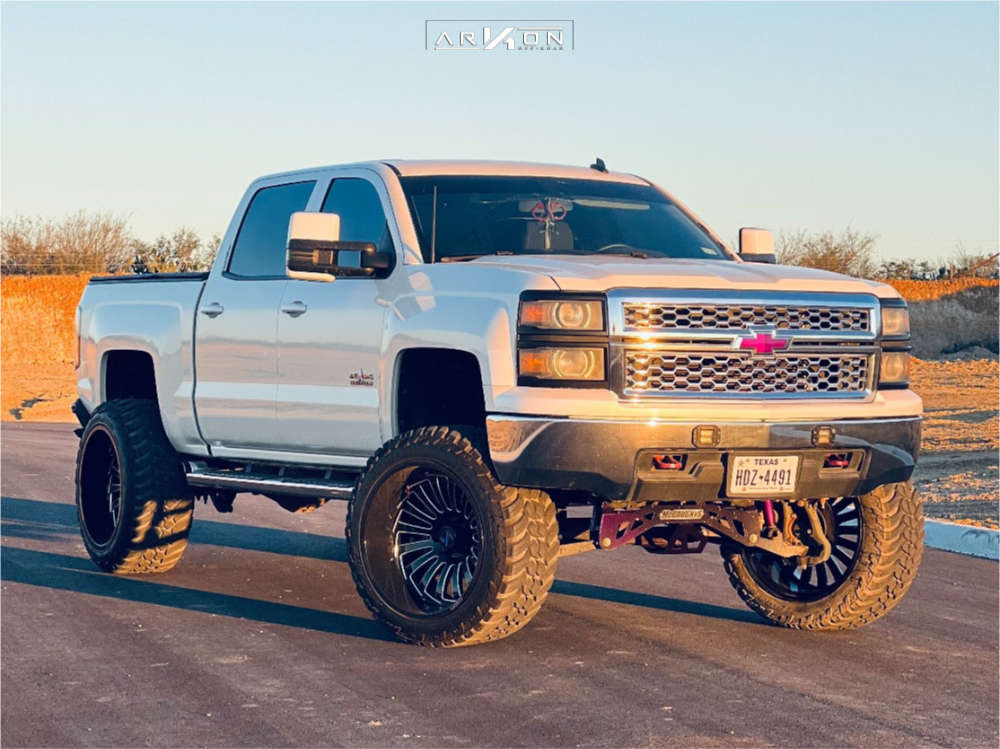 Chevy Silverado 2014 Lifted 4x4 2014 Chevrolet Silverado 1500 Wheel