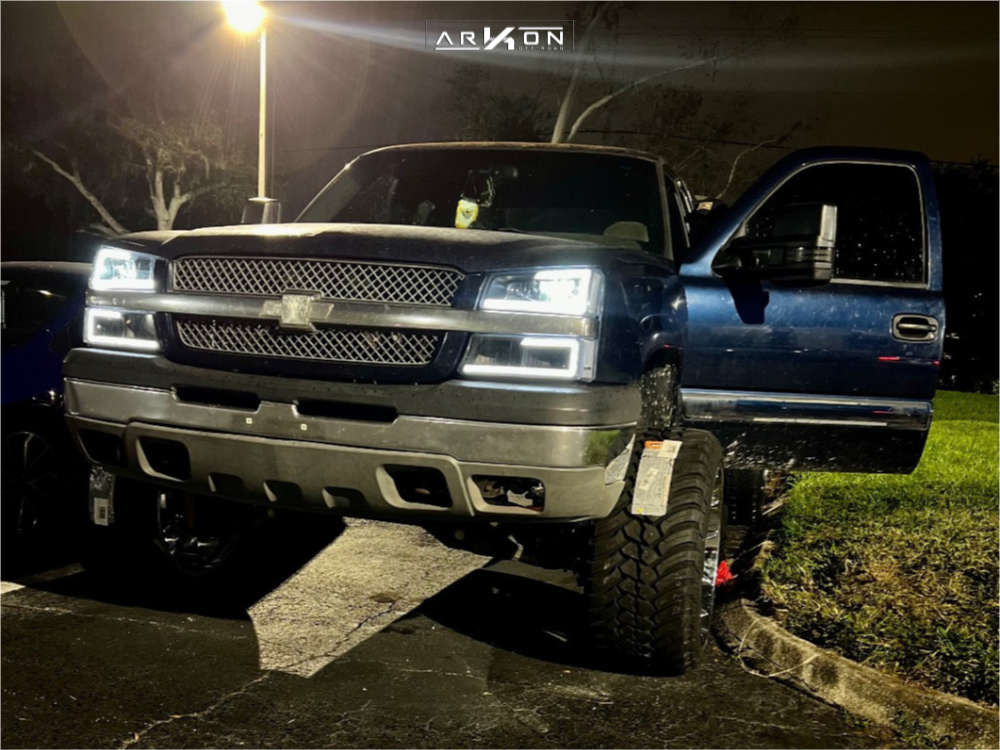 2005 Chevrolet Silverado 1500 Wheel Offset Super Aggressive 3"-5 ...