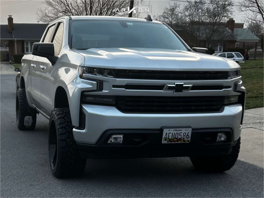 2020 Chevrolet Silverado 1500 Wheel Offset Super Aggressive 3"-5 ...