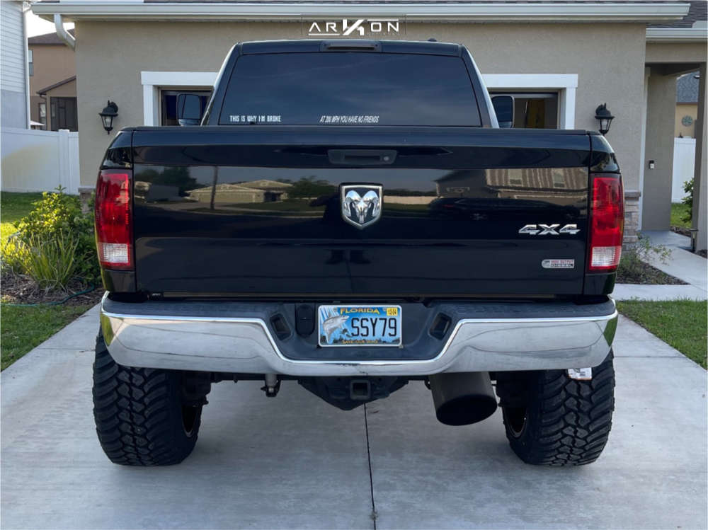 2012 Ram 2500 Wheel Offset Hella Stance >5" Suspension Lift 8 ...