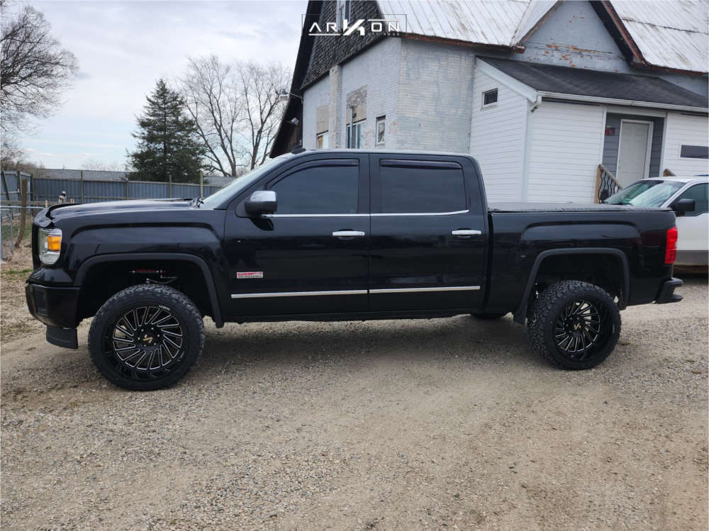 2014 GMC Sierra 1500 Wheel Offset Super Aggressive 3"-5" Suspension ...