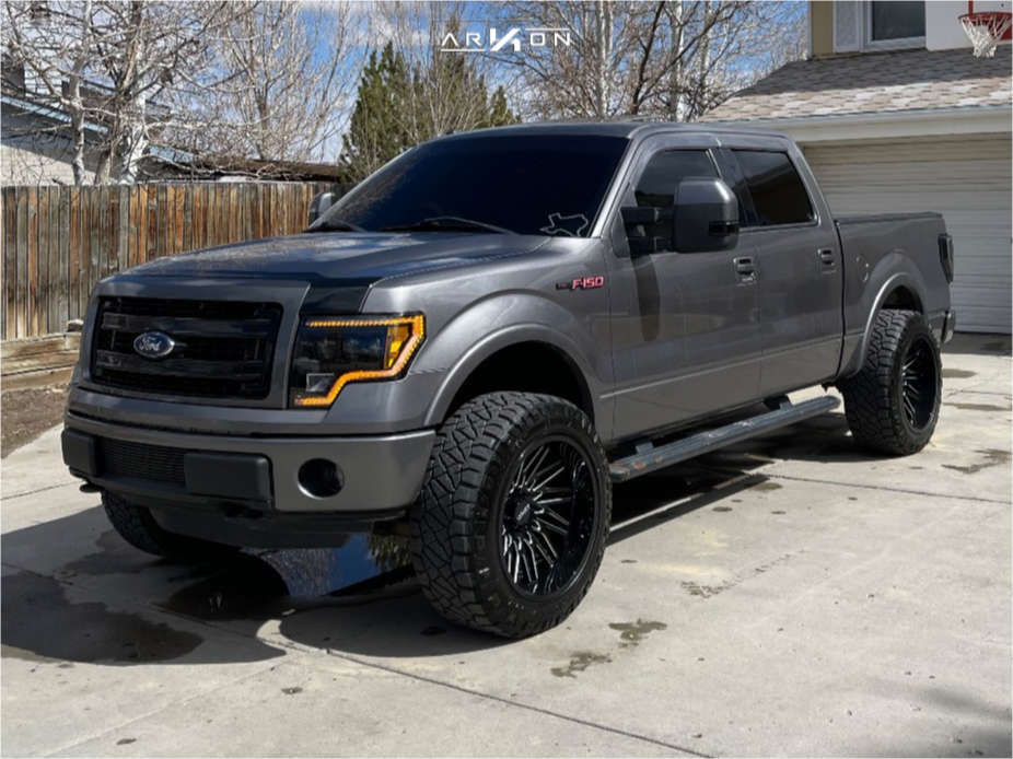 2013 Ford F-150 Wheel Offset Super Aggressive 3"-5" Suspension Lift 3 ...