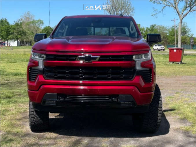 2024 Chevrolet Silverado 1500 Wheel Offset Aggressive > 1" Outside ...