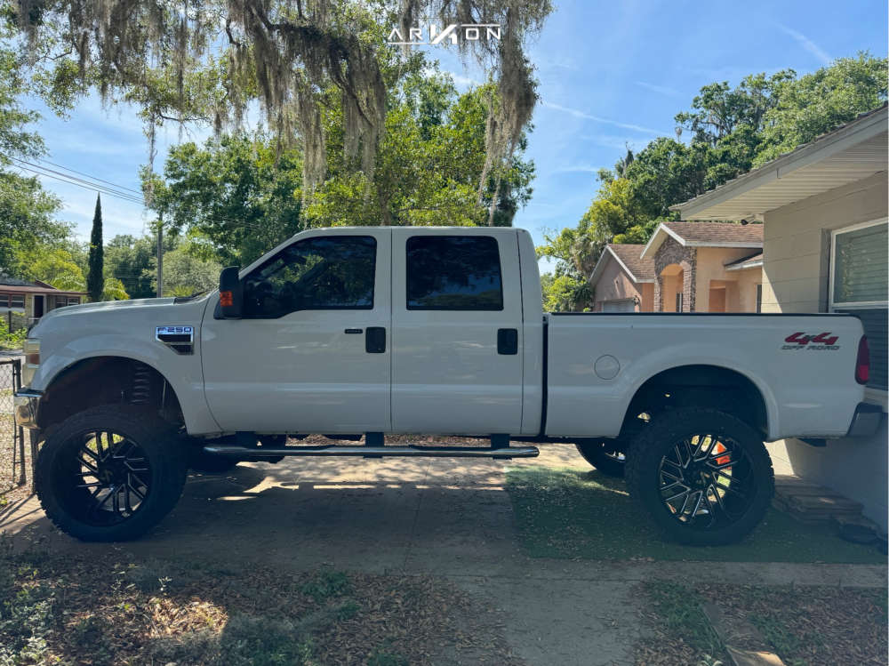 2008 Ford F-250 Super Duty Wheel Offset Super Aggressive 3"-5 ...