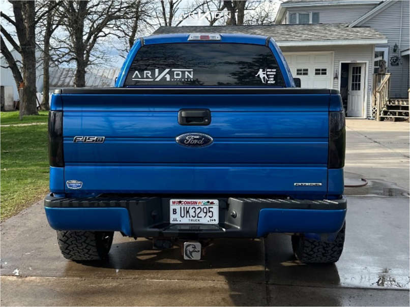 2012 Ford F-150 Wheel Offset Super Aggressive 3"-5" Leveling Kit ...
