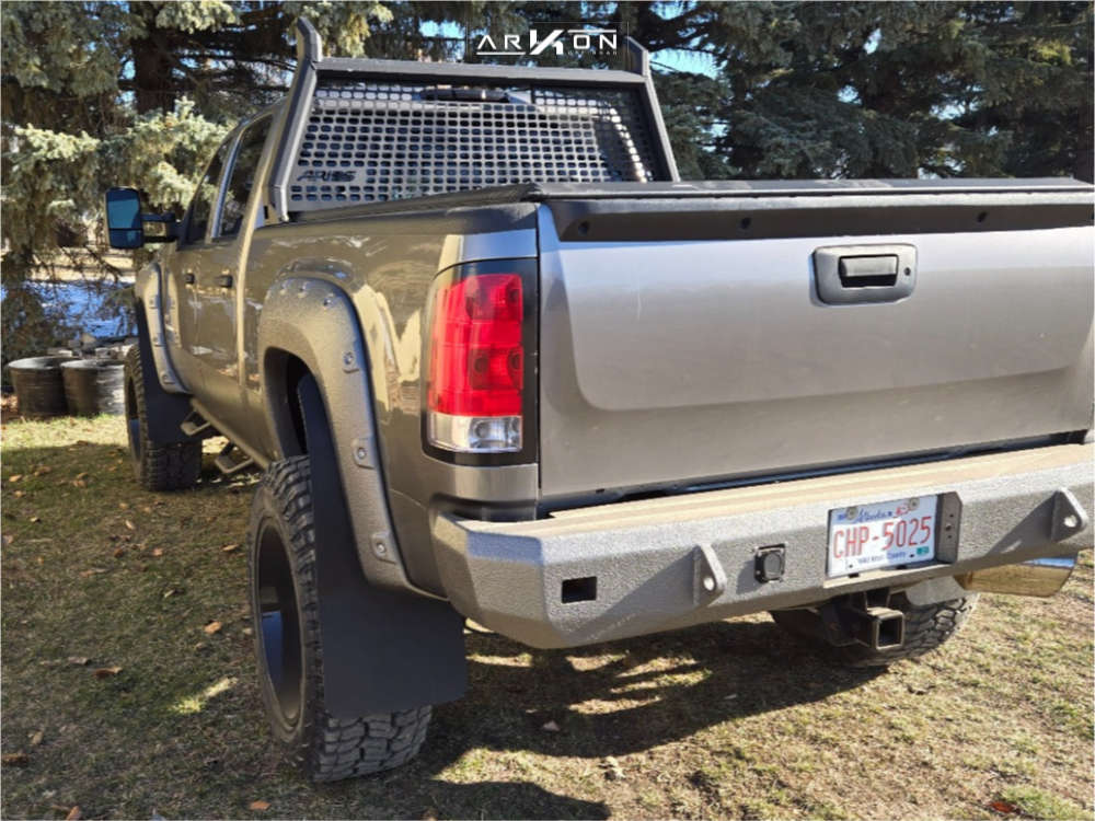 2007 GMC Sierra 2500 HD Wheel Offset Super Aggressive 3"-5" Suspension ...