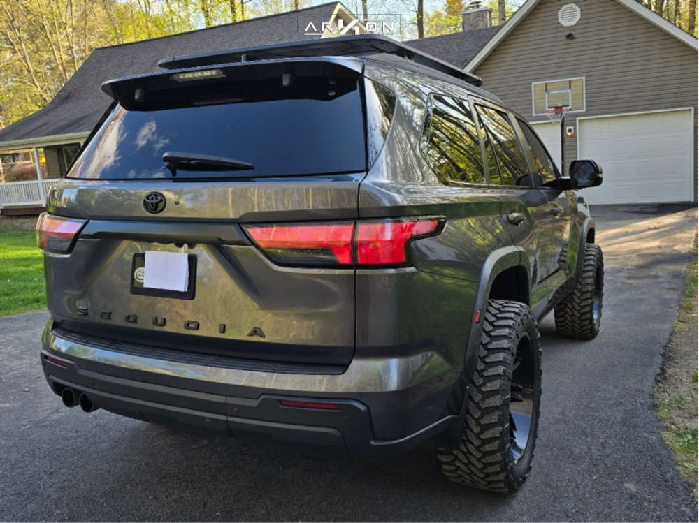 2024 Toyota Sequoia Wheel Offset Super Aggressive 3"-5" Leveling Kit ...