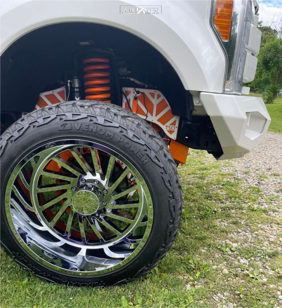 2017 Ford F-250 Super Duty Wheel Offset Super Aggressive 3"-5 ...