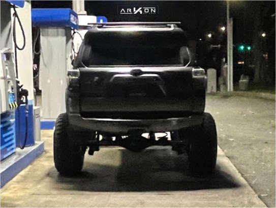 2022 Toyota 4Runner Wheel Offset Hella Stance >5" Suspension Lift 10 ...