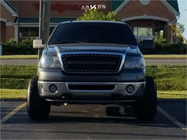 2007 Ford F-150 Wheel Offset Hella Stance >5" Leveling Kit | 3040126 ...