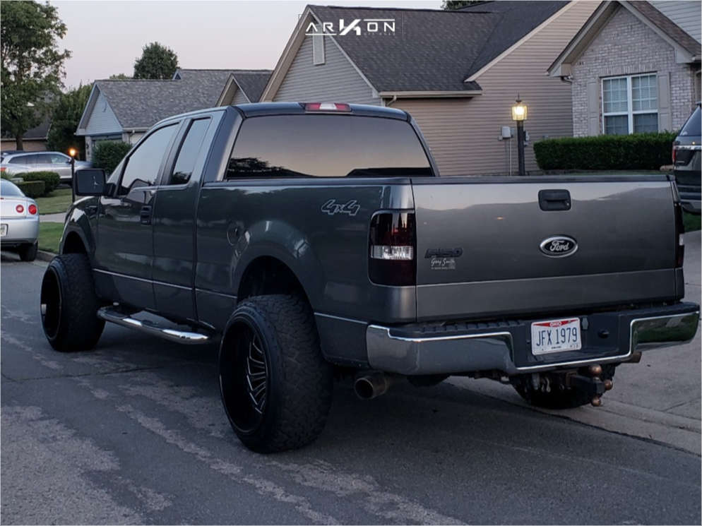 2007 Ford F-150 Wheel Offset Hella Stance >5" Leveling Kit | 3040126 ...