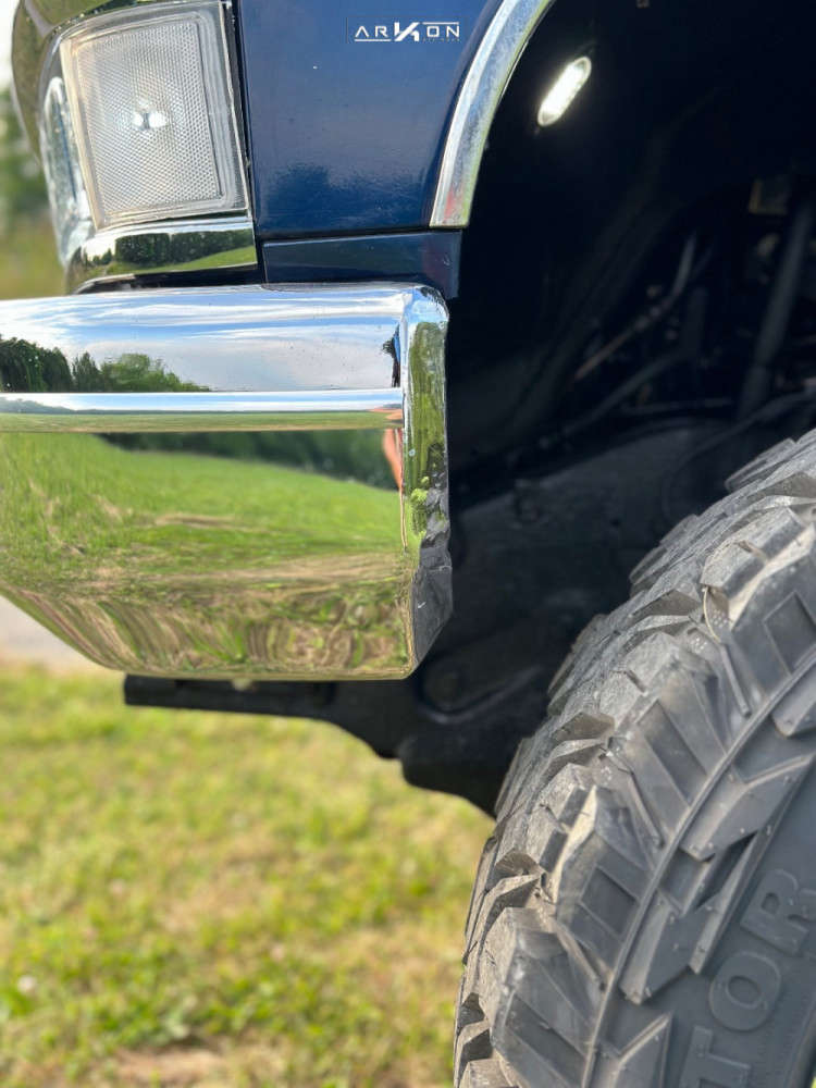 1989 Chevrolet K2500 Wheel Offset Super Aggressive 3"-5" Body Lift 3 ...