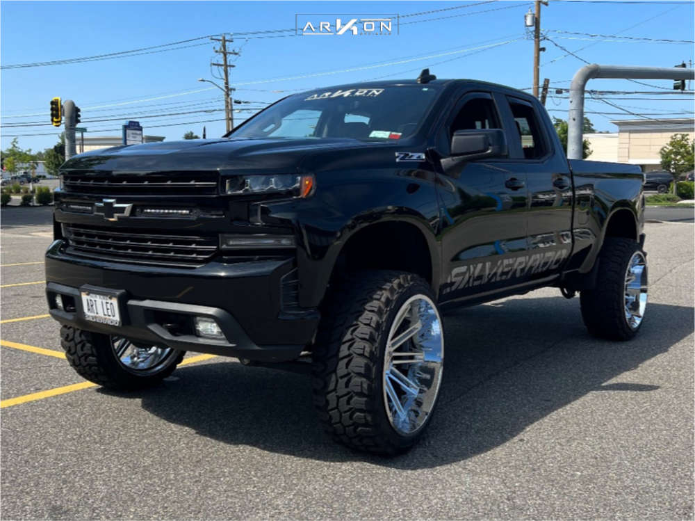 2020 Chevrolet Silverado 1500 Wheel Offset Super Aggressive 3"-5 ...