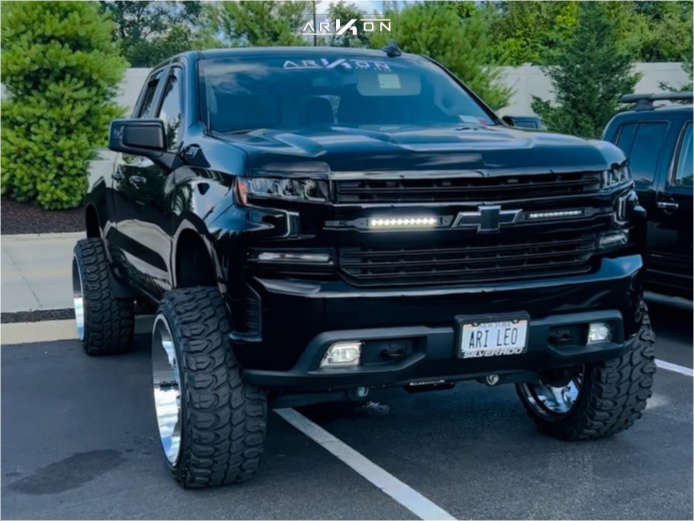 2020 Chevrolet Silverado 1500 Wheel Offset Super Aggressive 3"-5 ...