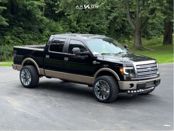 2013 Ford F-150 Wheel Offset Super Aggressive 3"-5" Stock | 3067372 ...