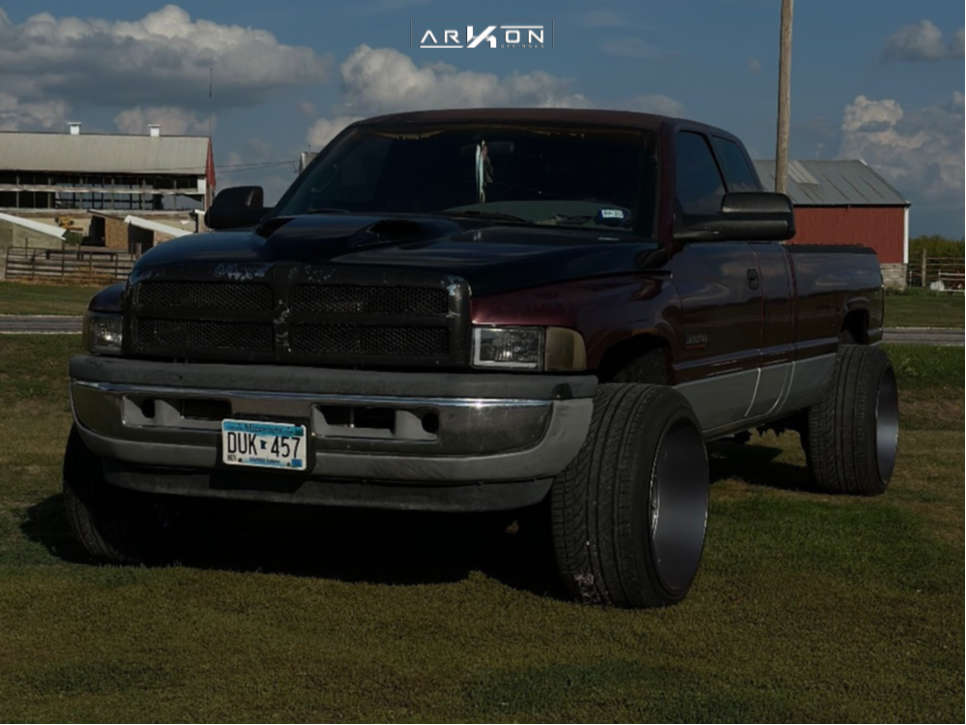 2001 Dodge Ram 2500 Wheel Offset Super Aggressive 3"-5" Leveling Kit ...
