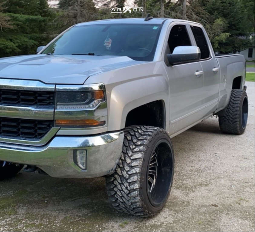 2016 Chevrolet Silverado 1500 Wheel Offset Super Aggressive 3"-5 ...