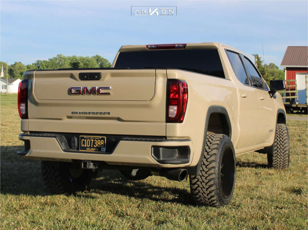 2022 GMC Sierra 1500 Wheel Offset Aggressive > 1" Outside Fender ...