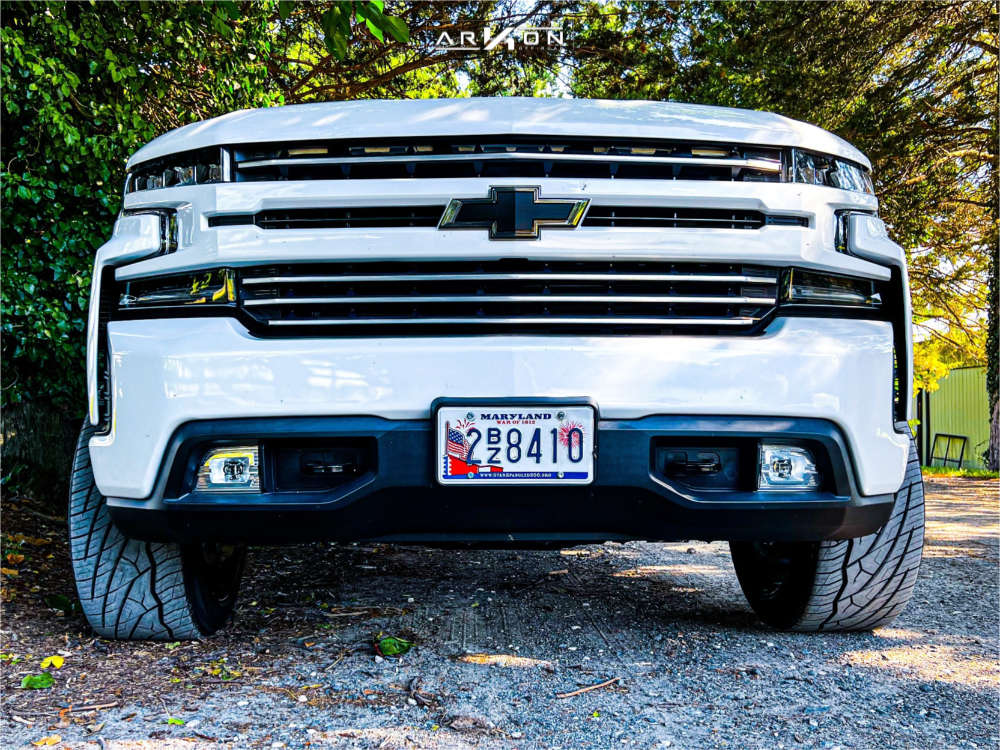 2019 Chevrolet Silverado 1500 Wheel Offset Super Aggressive 3"-5 ...