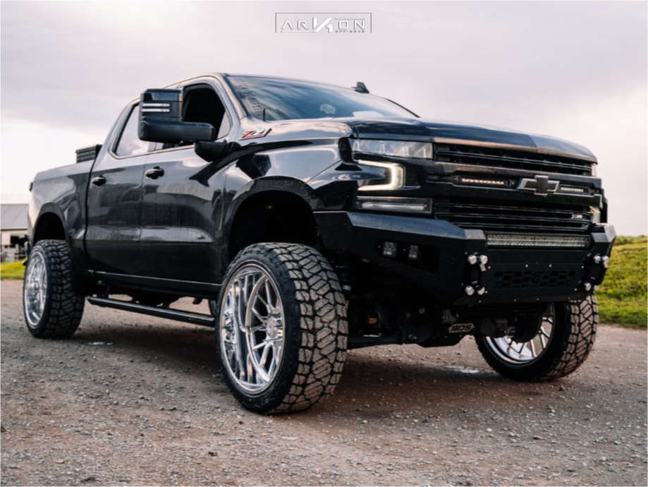 2021 Chevrolet Silverado 1500 Wheel Offset Aggressive > 1" Outside ...