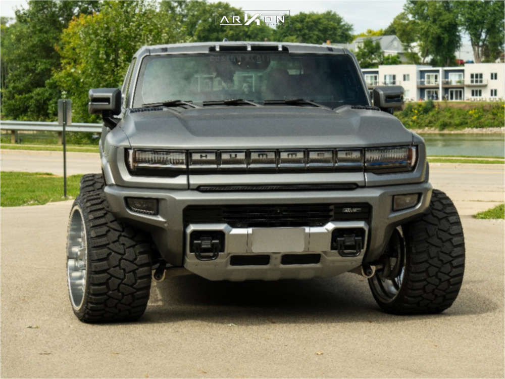 2024 GMC Hummer EV Pickup Wheel Offset Hella Stance >5" Stock | 3128447 ...