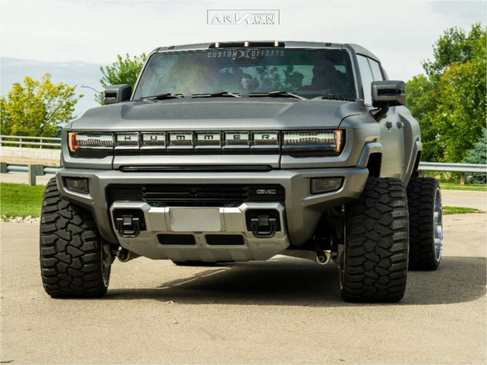 2024 GMC Hummer EV Pickup Wheel Offset Hella Stance >5" Stock | 3128447 ...