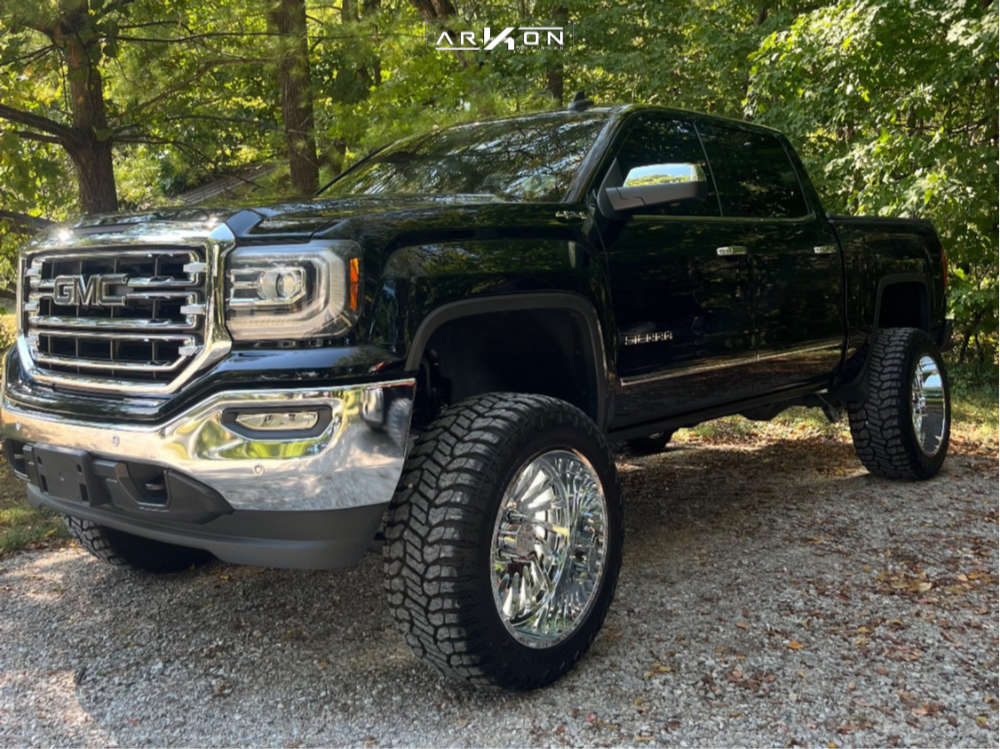 2018 GMC Sierra 1500 Wheel Offset Super Aggressive 3"-5" Suspension ...