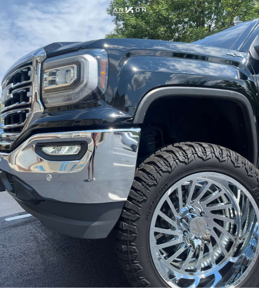 2018 GMC Sierra 1500 Wheel Offset Super Aggressive 3"-5" Suspension ...