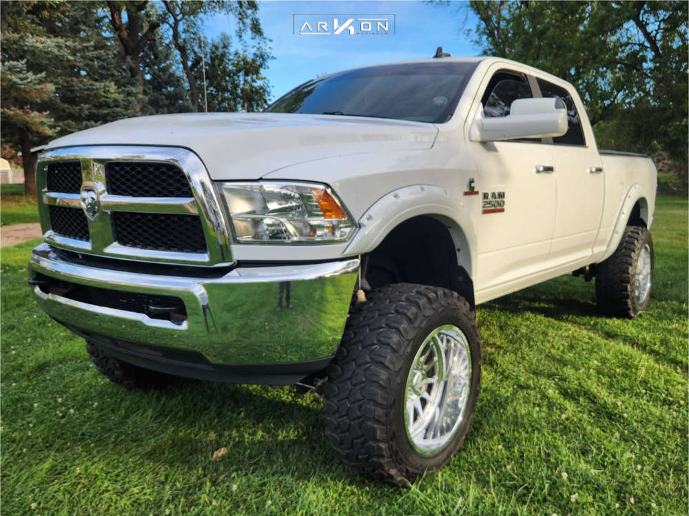 2018 Ram 2500 Wheel Offset Aggressive > 1" Outside Fender Suspension ...