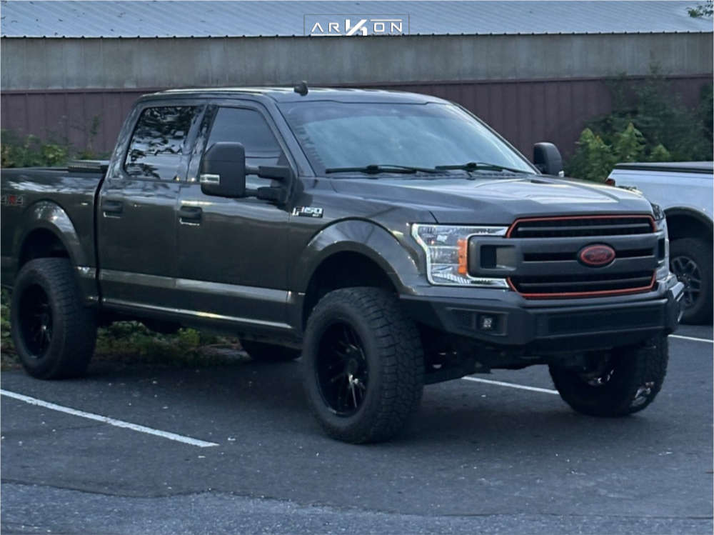 2019 Ford F-150 Wheel Offset Super Aggressive 3"-5" Suspension Lift 3 ...