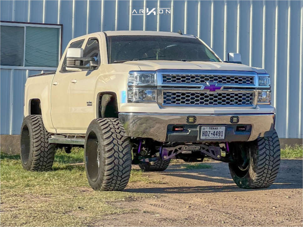 2014 Chevrolet Silverado 1500 Wheel Offset Super Aggressive 3"-5 ...