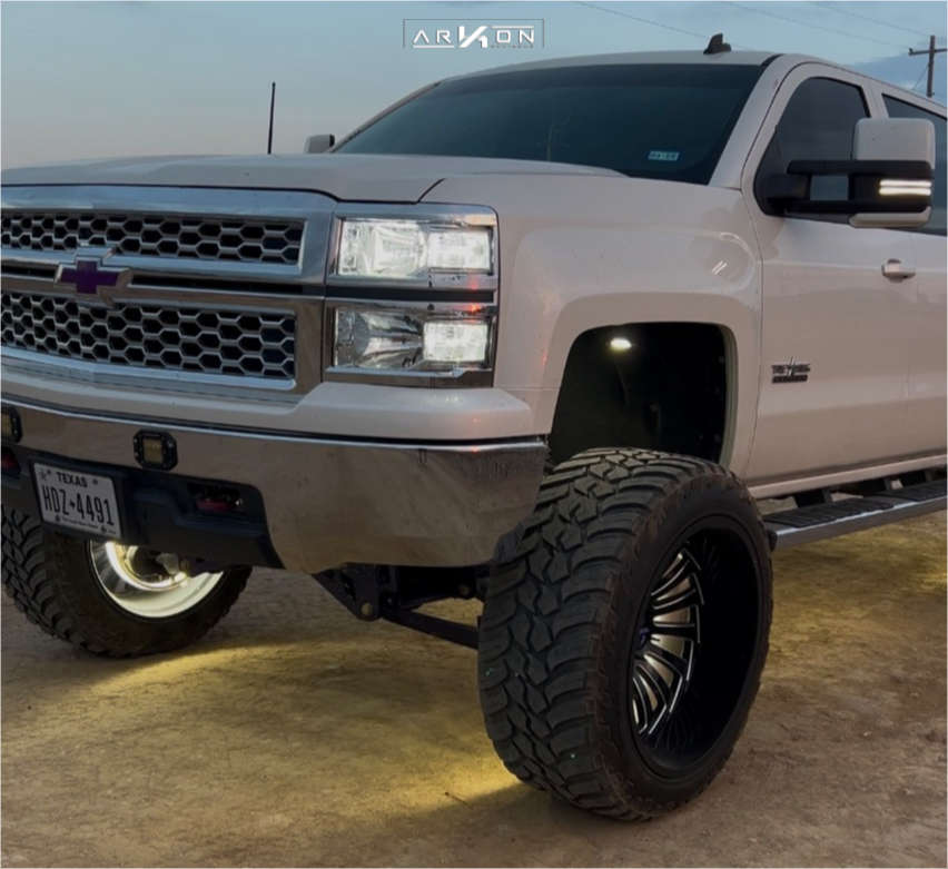 2014 Chevrolet Silverado 1500 Wheel Offset Super Aggressive 3"-5 ...