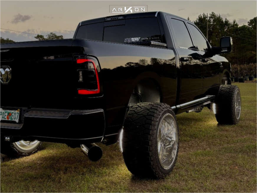 2024 Ram 2500 Wheel Offset Hella Stance >5" Suspension Lift 2.5 ...