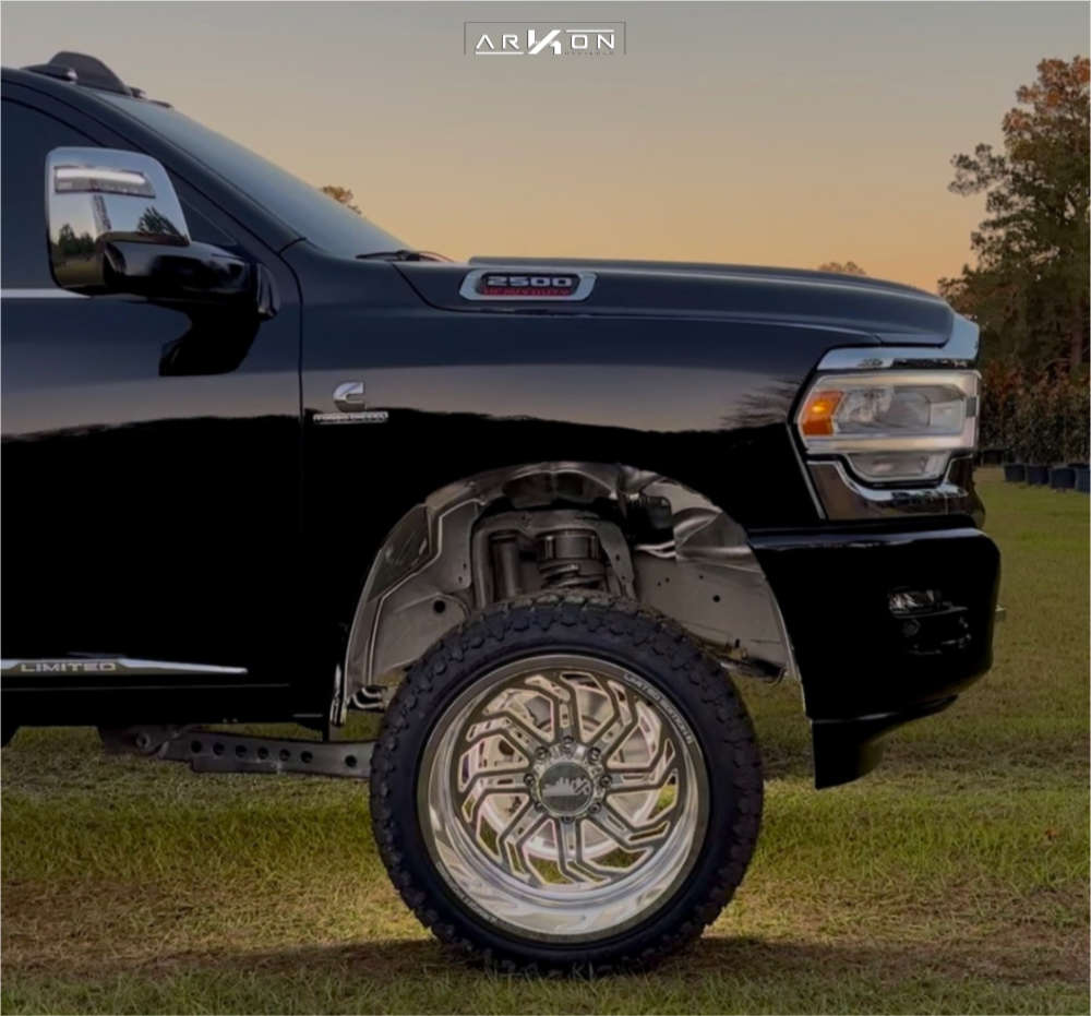 2024 Ram 2500 Wheel Offset Hella Stance >5" Suspension Lift 2.5 ...