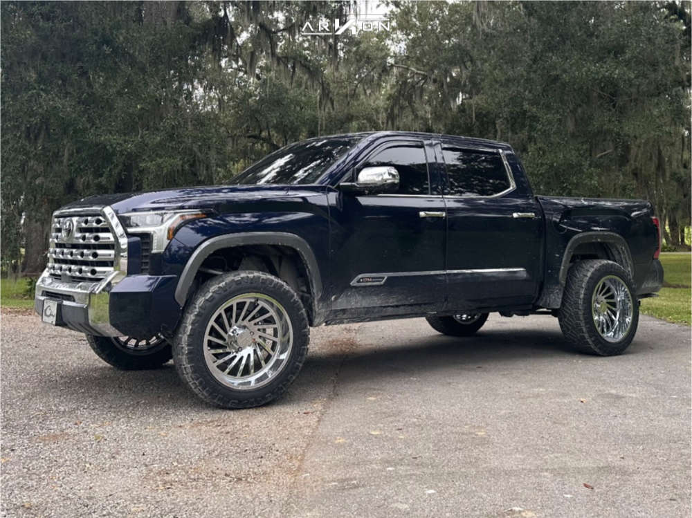 2024 Toyota Tundra Wheel Offset Super Aggressive 3"-5" Suspension Lift ...