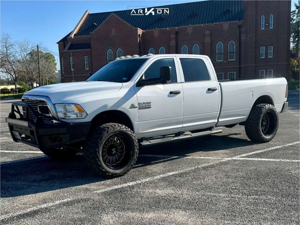 2018 Ram 3500 Wheel Offset Hella Stance >5" Suspension Lift 2.5 ...