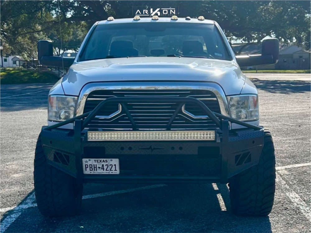 2018 Ram 3500 Wheel Offset Hella Stance >5" Suspension Lift 2.5 ...