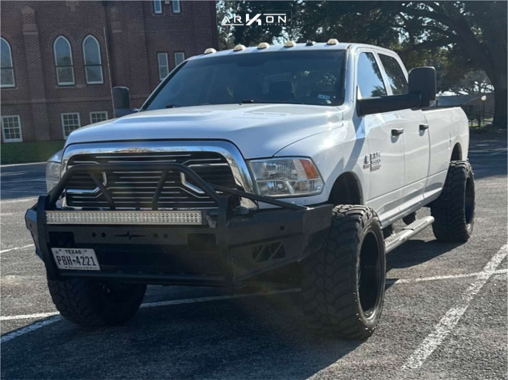 2018 Ram 3500 Wheel Offset Hella Stance >5" Suspension Lift 2.5 ...