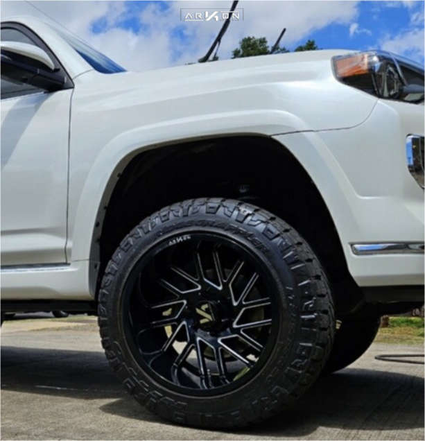 2018 Toyota 4Runner Wheel Offset Aggressive > 1" Outside Fender ...