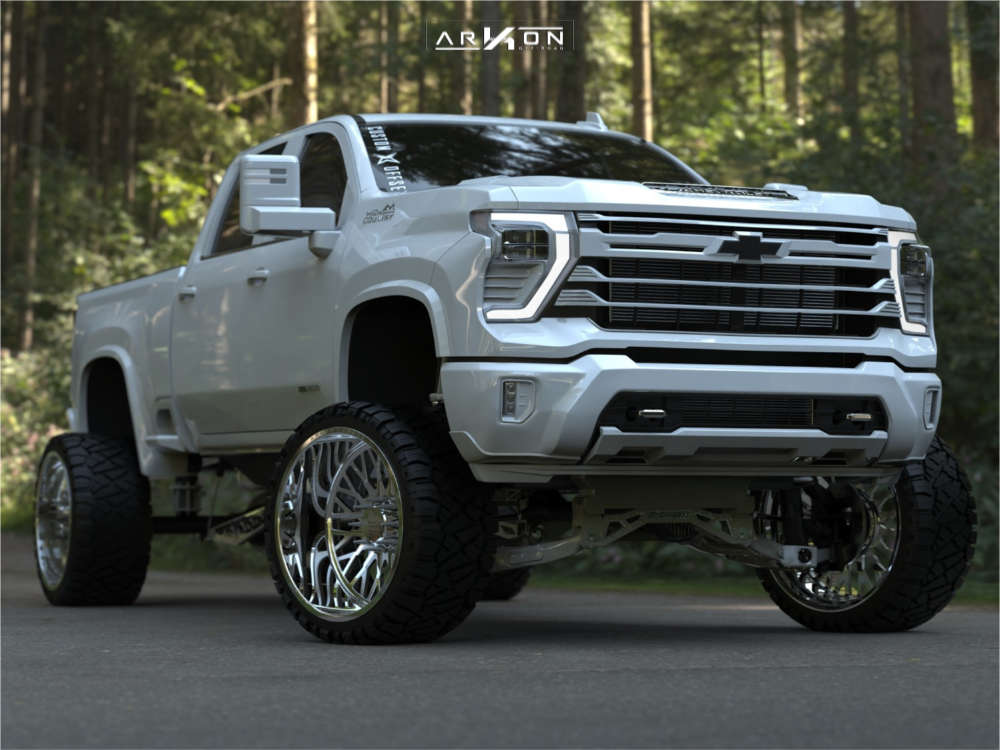 2024 Chevrolet Silverado 2500 HD Wheel Offset Super Aggressive 3"-5 ...