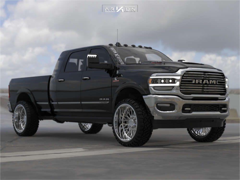2024 Ram 2500 Wheel Offset Aggressive > 1" Outside Fender Suspension ...