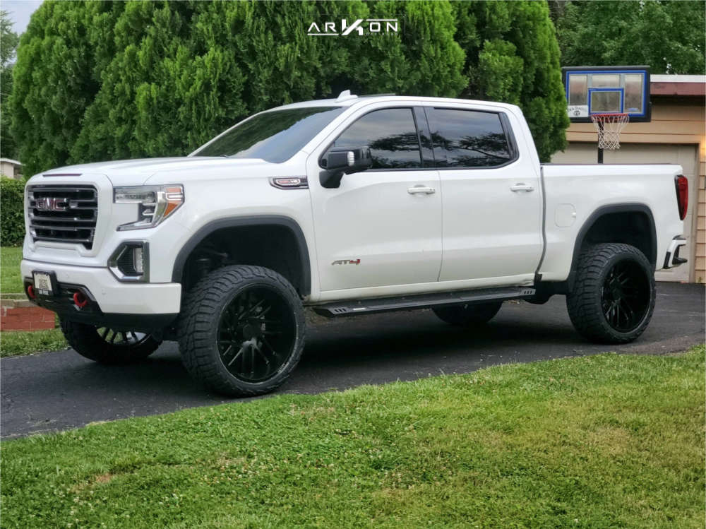 2019 GMC Sierra 1500 Wheel Offset Aggressive > 1" Outside Fender ...