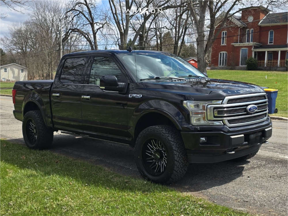 2020 Ford F-150 Wheel Offset Aggressive > 1" Outside Fender Suspension ...