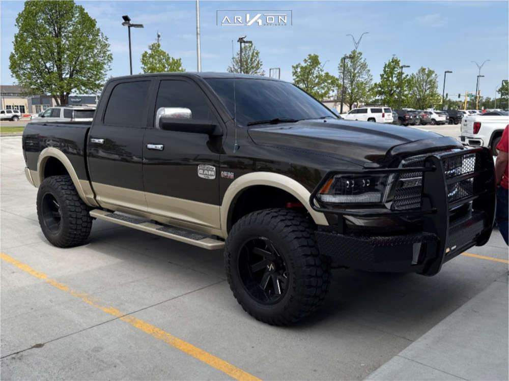 2013 Ram 1500 Wheel Offset Super Aggressive 3"-5" Suspension Lift 4 ...