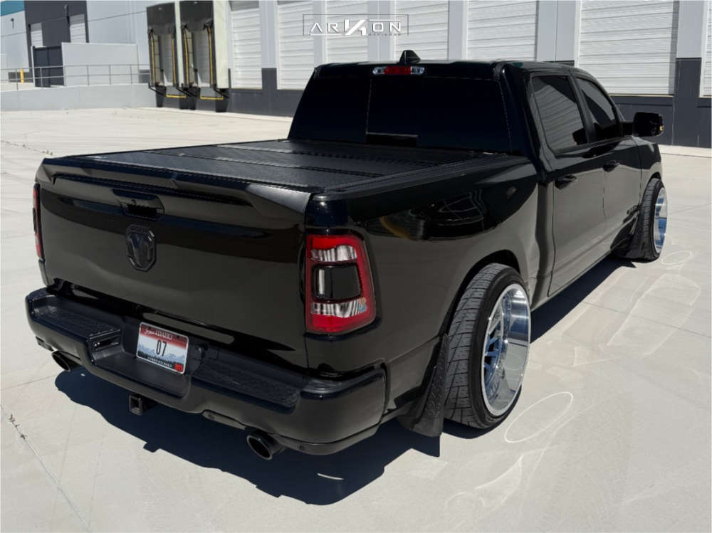 2020 Ram 1500 Wheel Offset Aggressive > 1" Outside Fender Lowered 3F ...