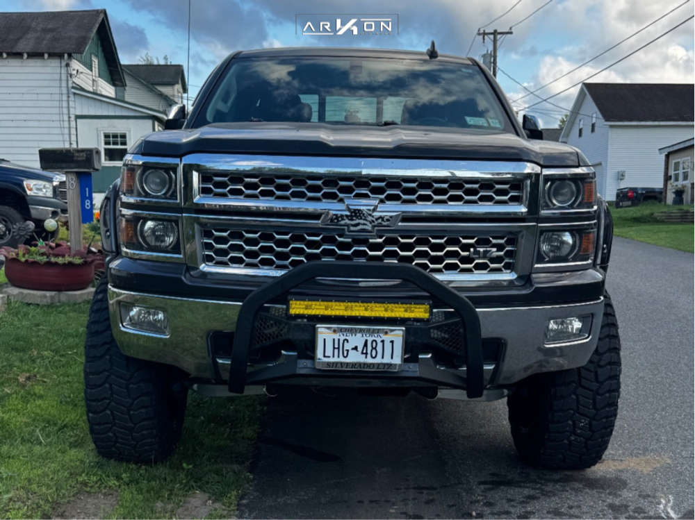 2015 Chevrolet Silverado 1500 Wheel Offset Super Aggressive 3"-5 ...