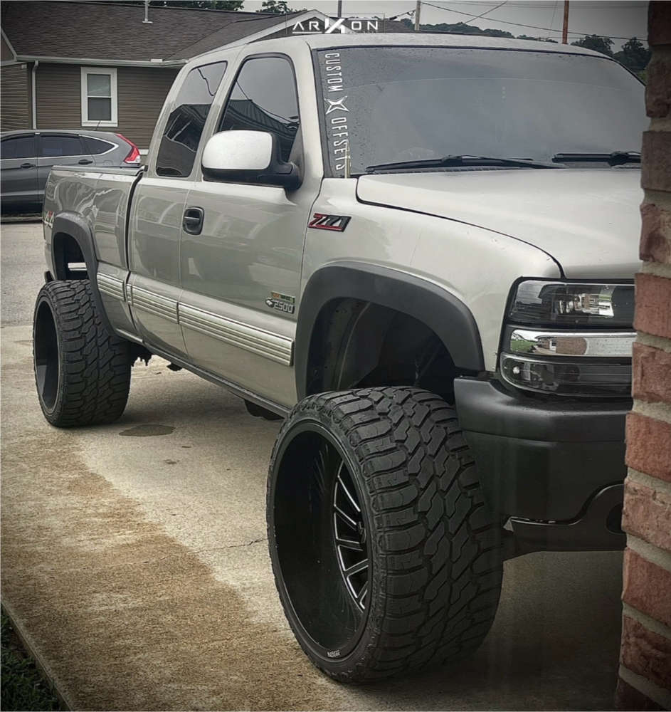 2000 Chevrolet Silverado 2500 Wheel Offset Super Aggressive 3"-5" Body ...
