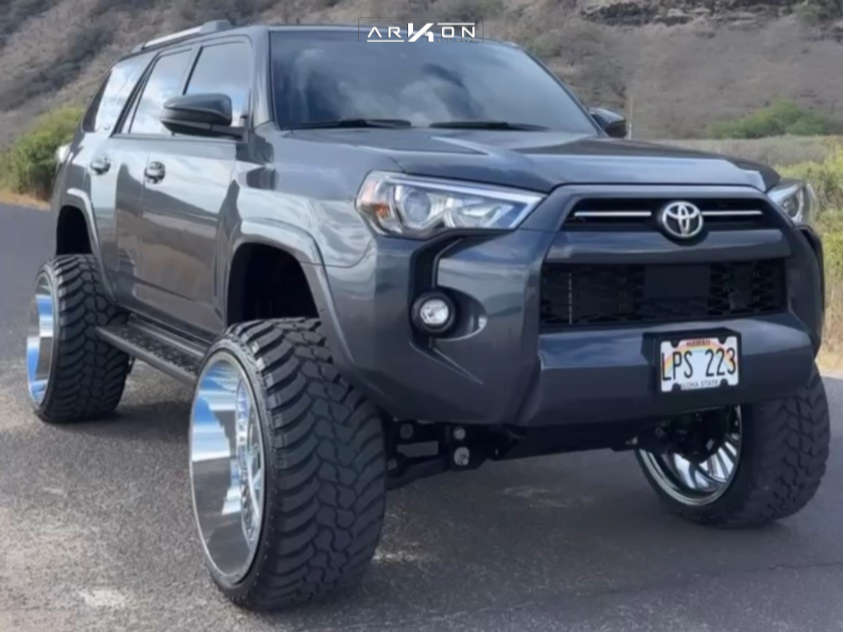 2024 Toyota 4Runner Wheel Offset Super Aggressive 3"-5" Suspension Lift ...