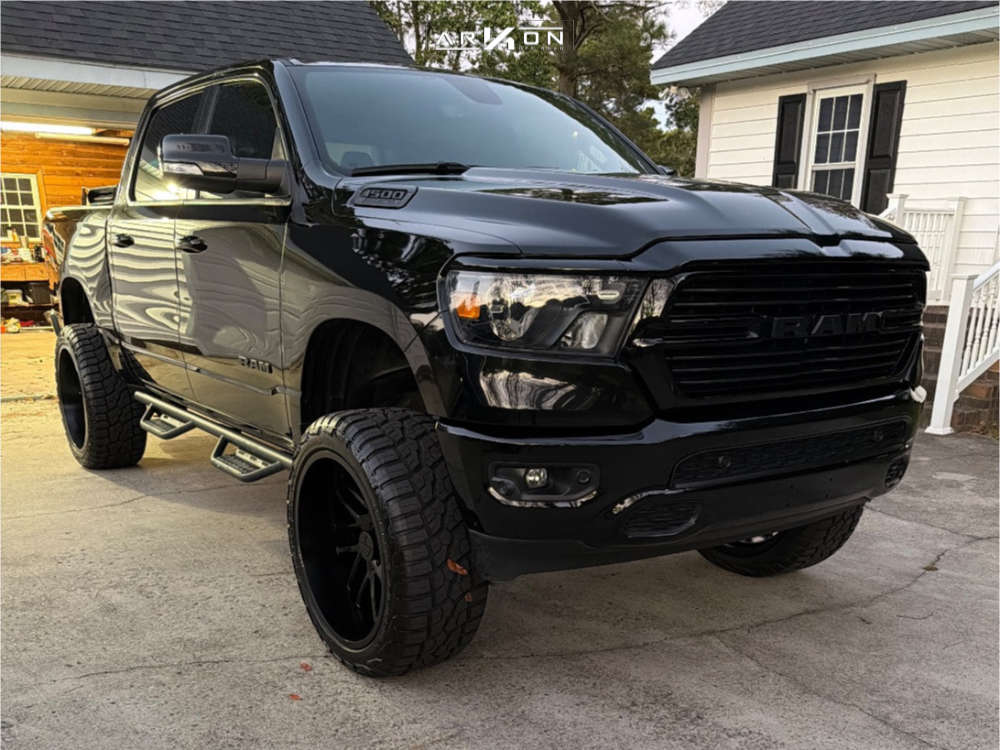 2021 Ram 1500 Wheel Offset Aggressive > 1" Outside Fender Suspension ...