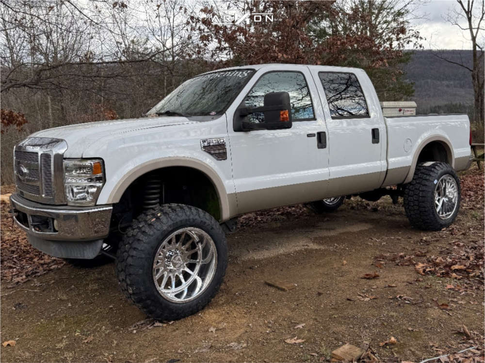 2009 Ford F-250 Super Duty Wheel Offset Super Aggressive 3"-5 ...